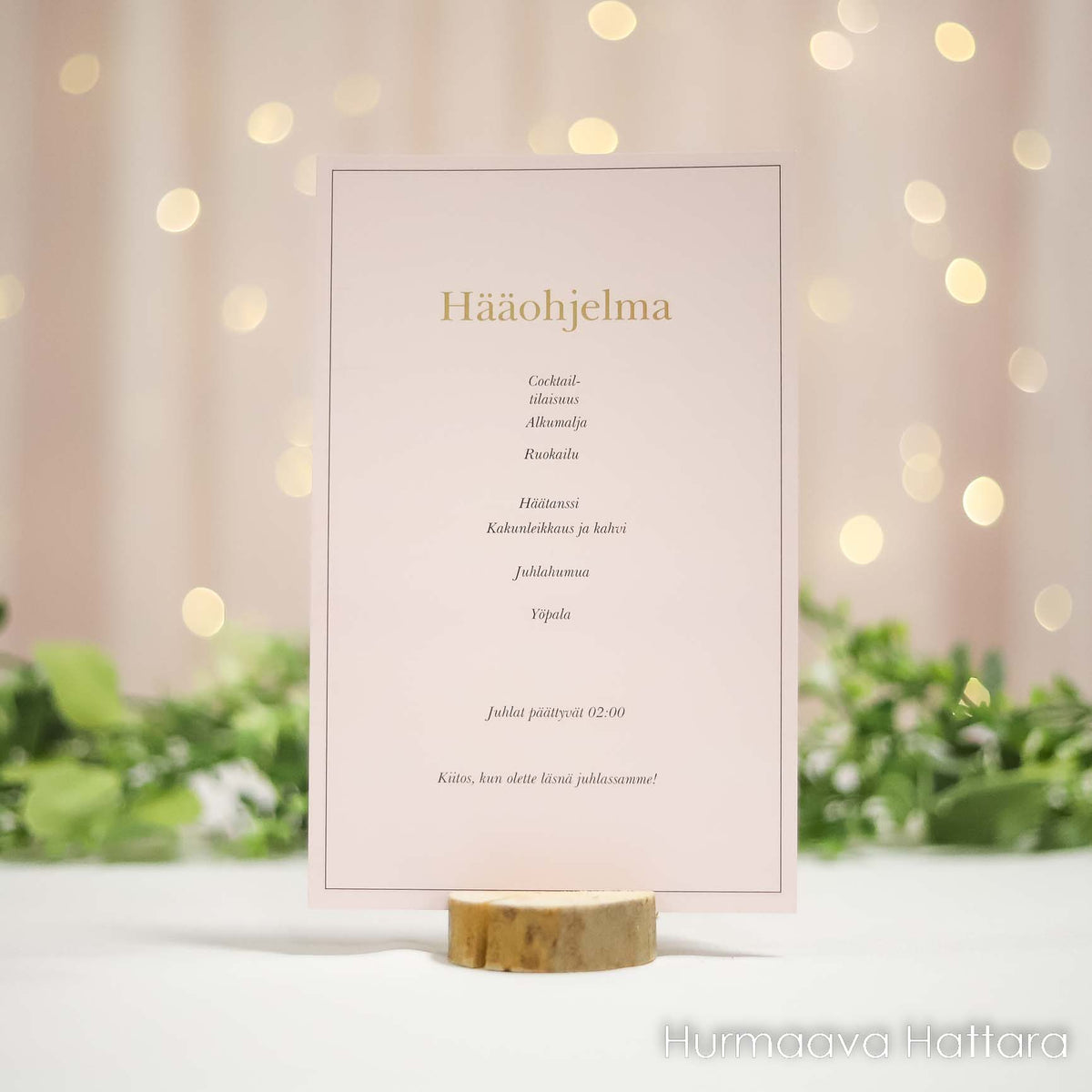 Kelo -korttipidike, matala | Juhlakoristeet | Hurmaava Hattara – Hurmaava Hattara ...