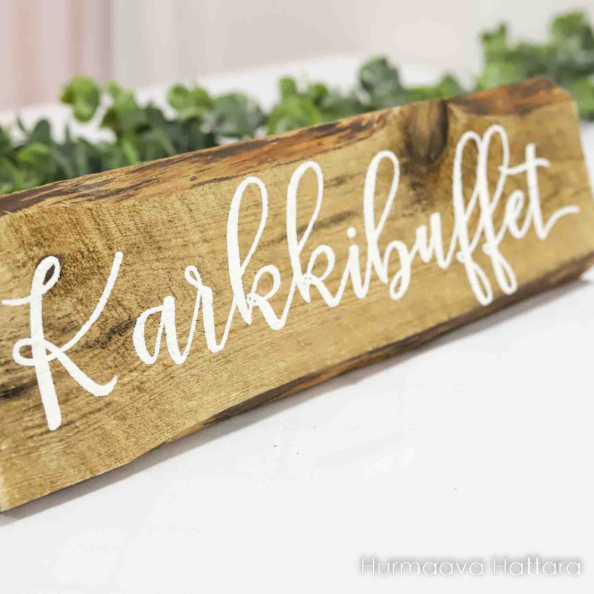 Karkkubuffet -kyltti | Vuokraa juhlatarvikkeet | Hurmaava Hattara – Hurmaava Hattara ...