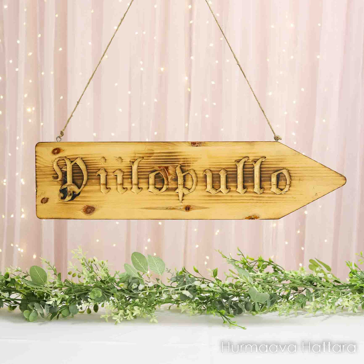 Piilopullo -kyltti | Vuokraa juhlatarvikkeet | Hurmaava Hattara – Hurmaava Hattara ...
