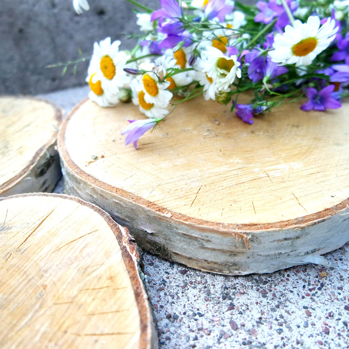 Koivu -puukiekkoja | Juhlakoristeet | Hurmaava Hattara – Hurmaava Hattara – Somistevuokraamo ...